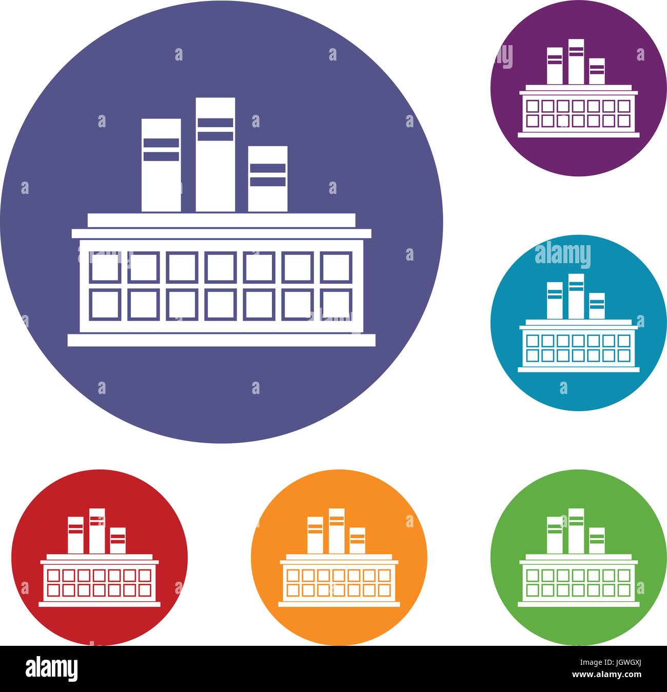 Oil rig red blue Stock Vector Images - Alamy