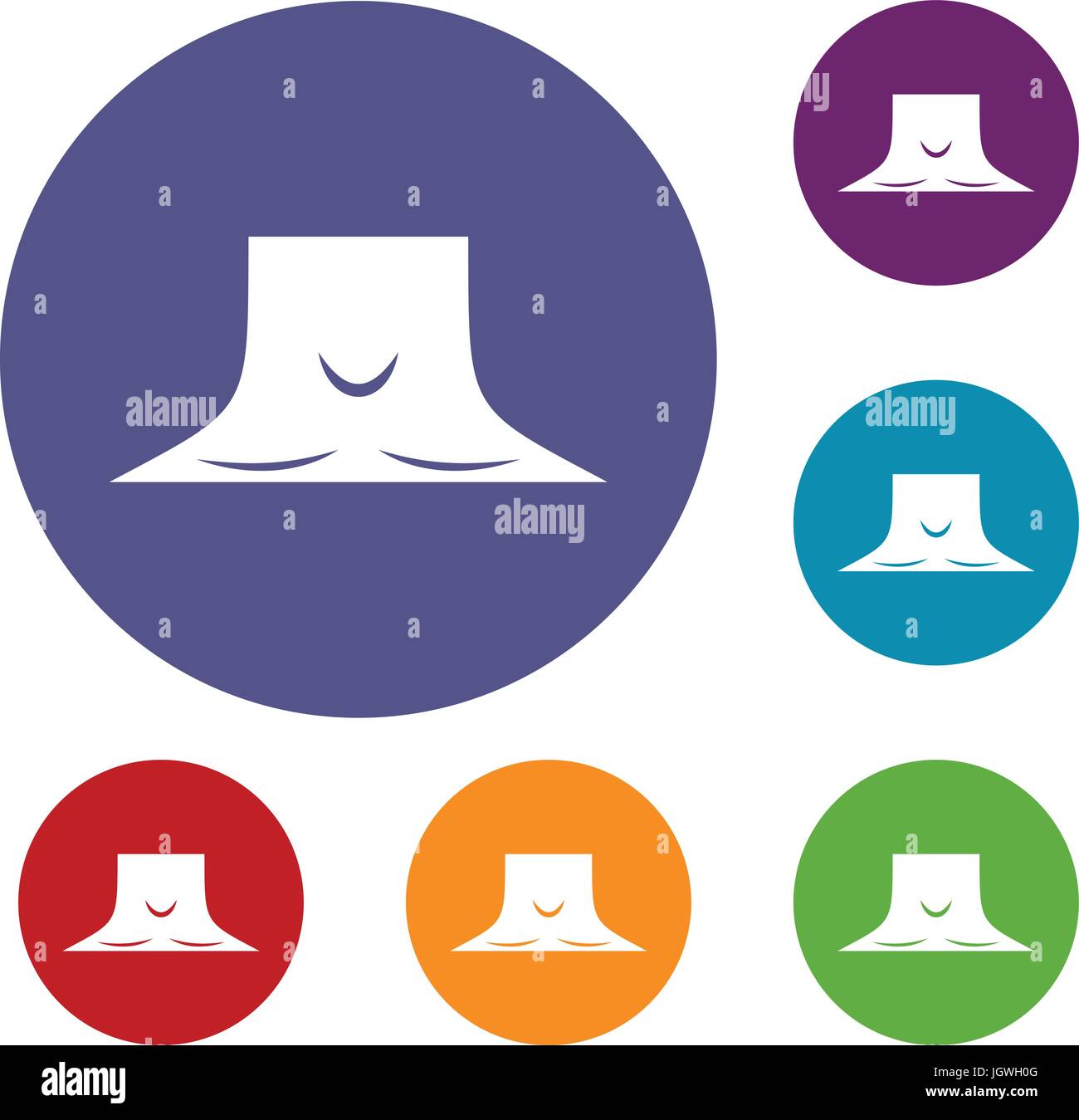 Human neck icons set Stock Vector Image & Art - Alamy