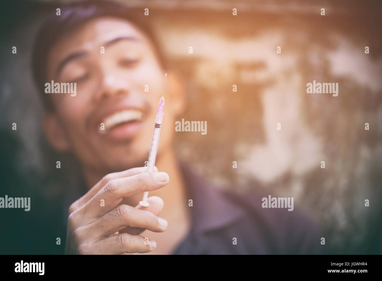 Addiction to heroin hi-res stock photography and images - Alamy