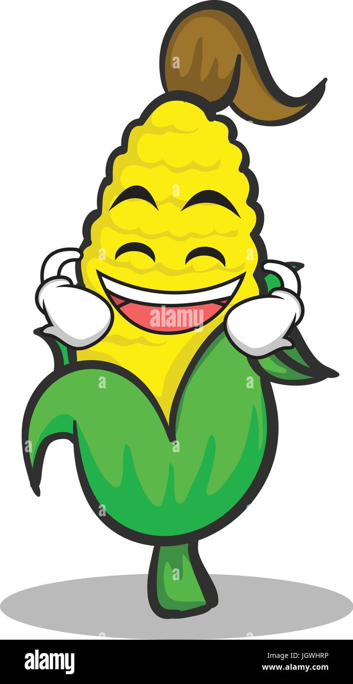 Laughing corn Stock Vector Images - Alamy