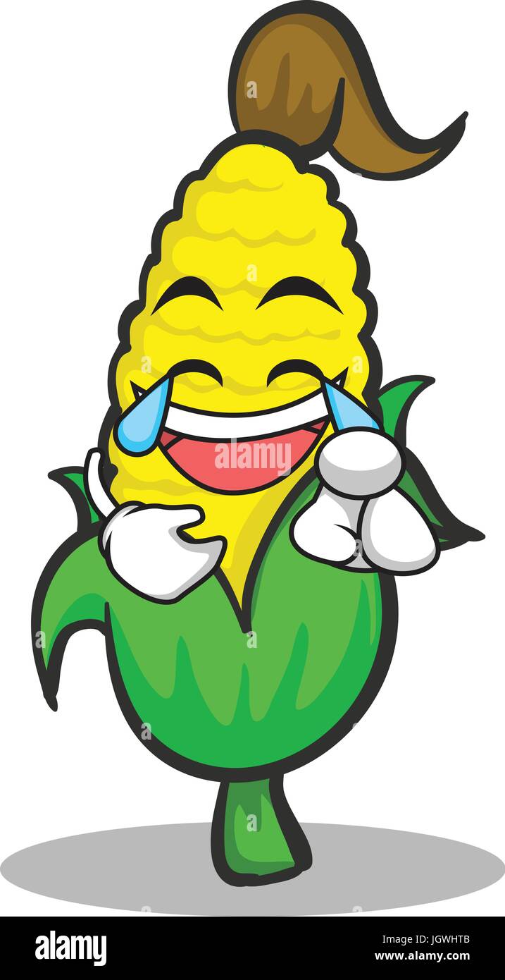 Corn face Stock Vector Images - Alamy