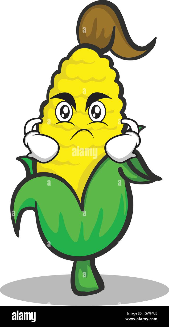 Angry corn Stock Vector Images - Alamy