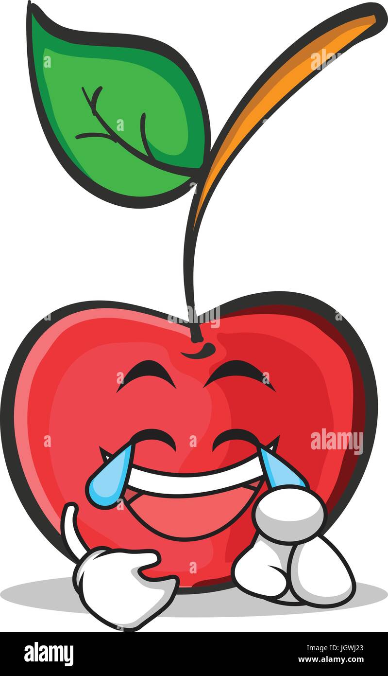 Joy face cherry character cartoon style Stock Vector Image & Art - Alamy