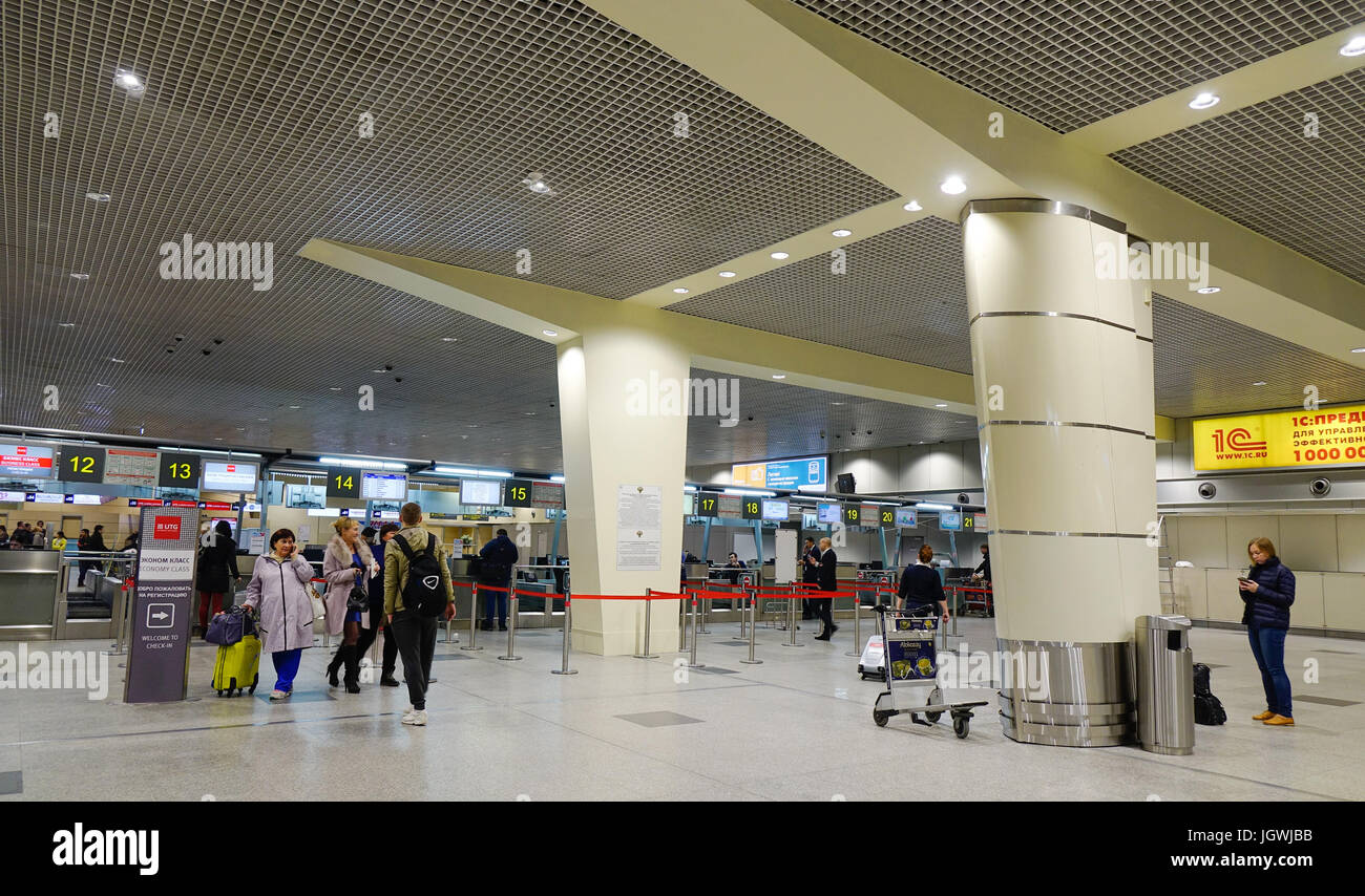 Moscow airports hi-res stock photography and images - Alamy