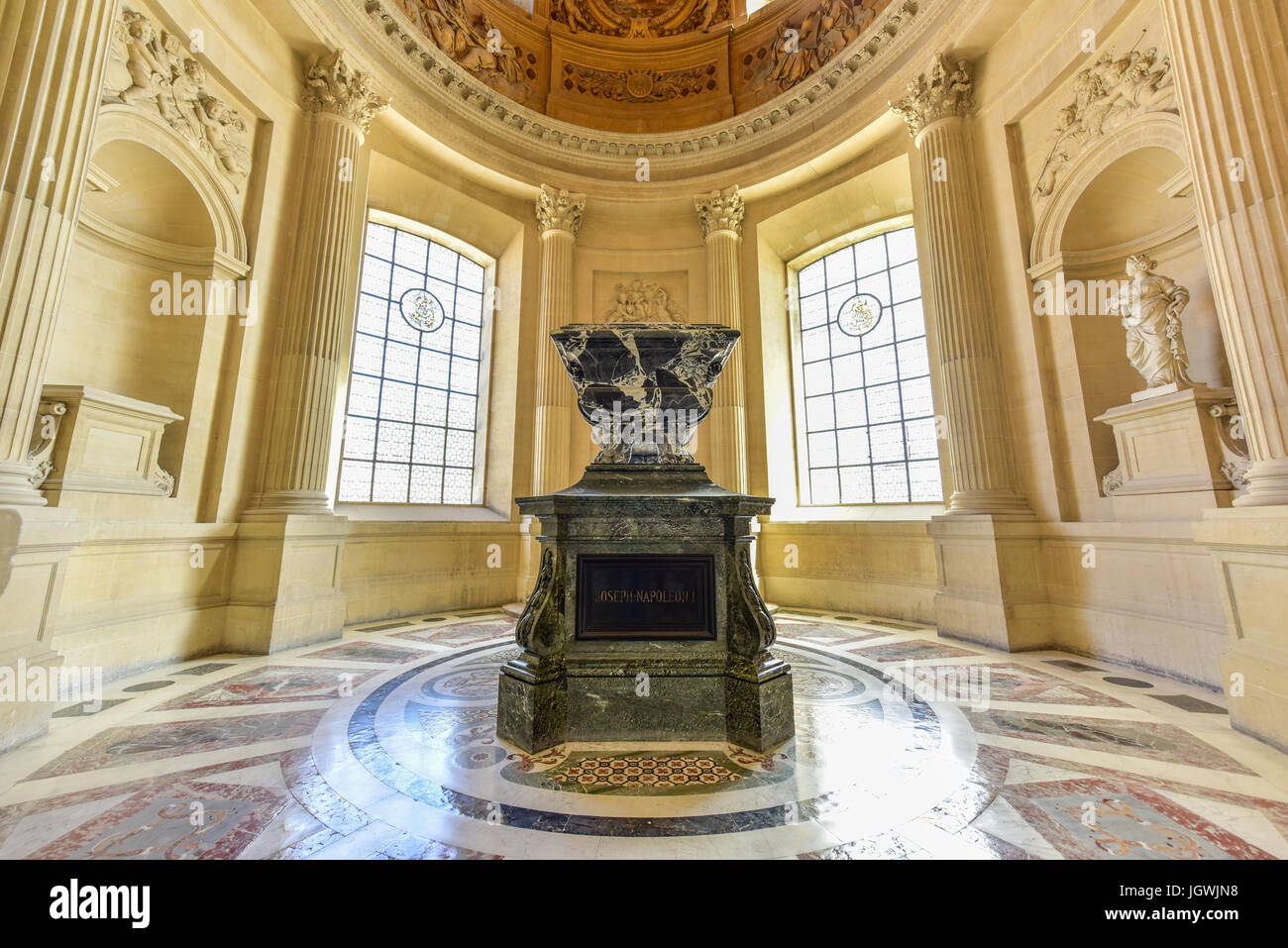 Paris, France - May 16, 2017: Joseph Napoleon monument in the Musee de ...