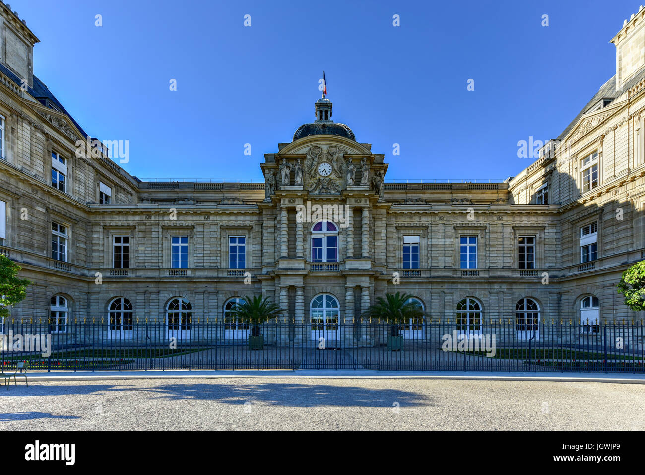 The Luxembourg Palace, which since 1958 it has been the seat of the ...