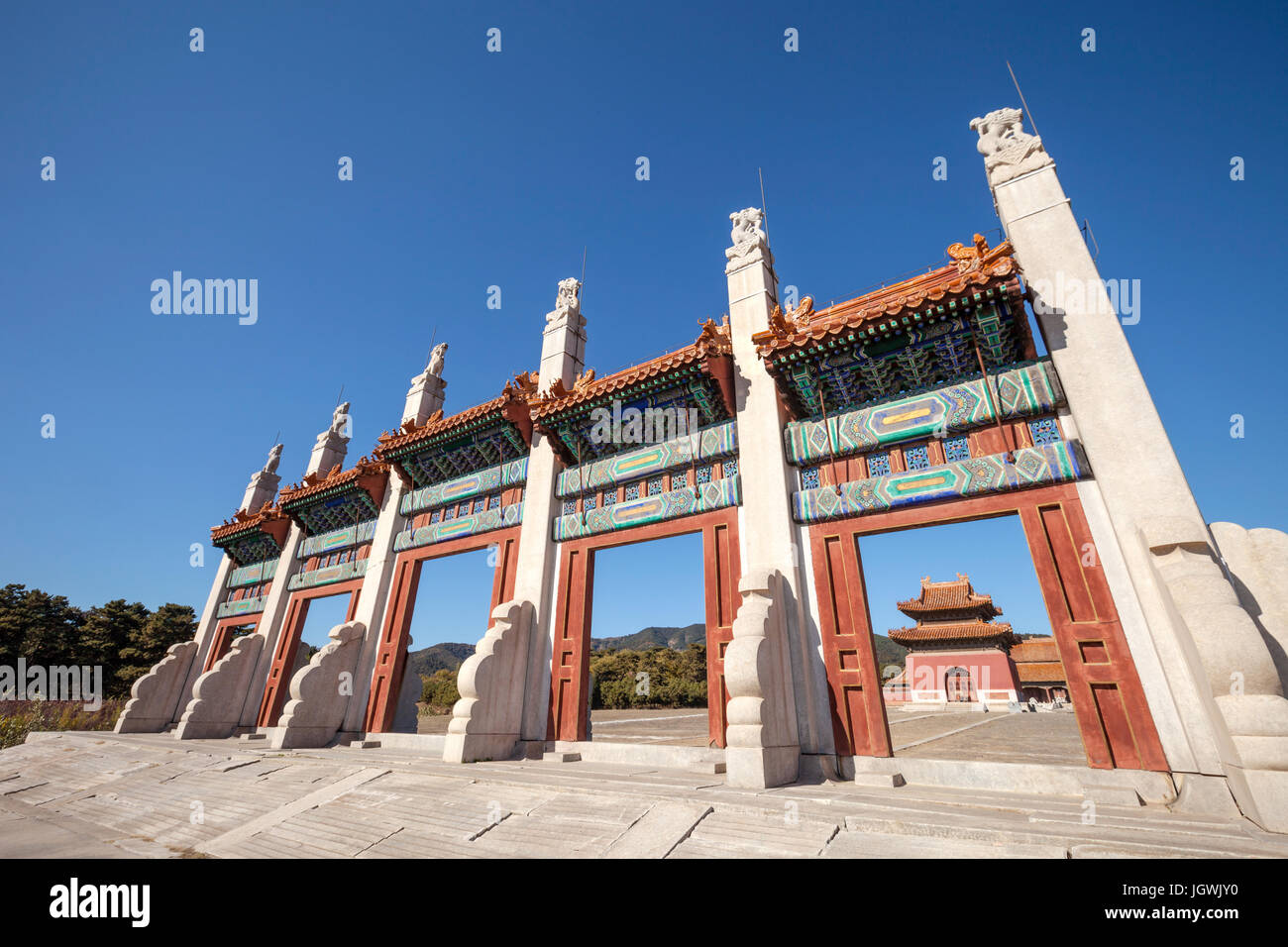 Eastern Qing tombs,Zunhua,Hebei,China Stock Photo - Alamy