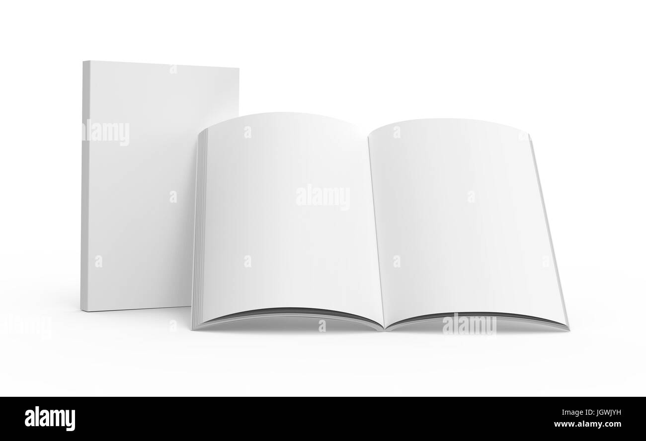 3d Open Book Template