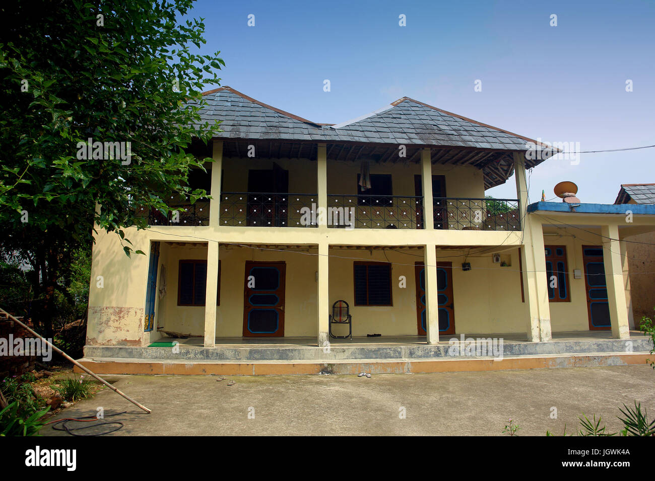 Rural style house Stock Photo - Alamy