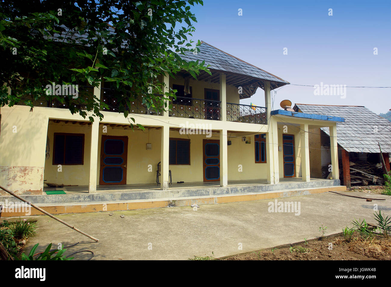 Rural style house Stock Photo - Alamy
