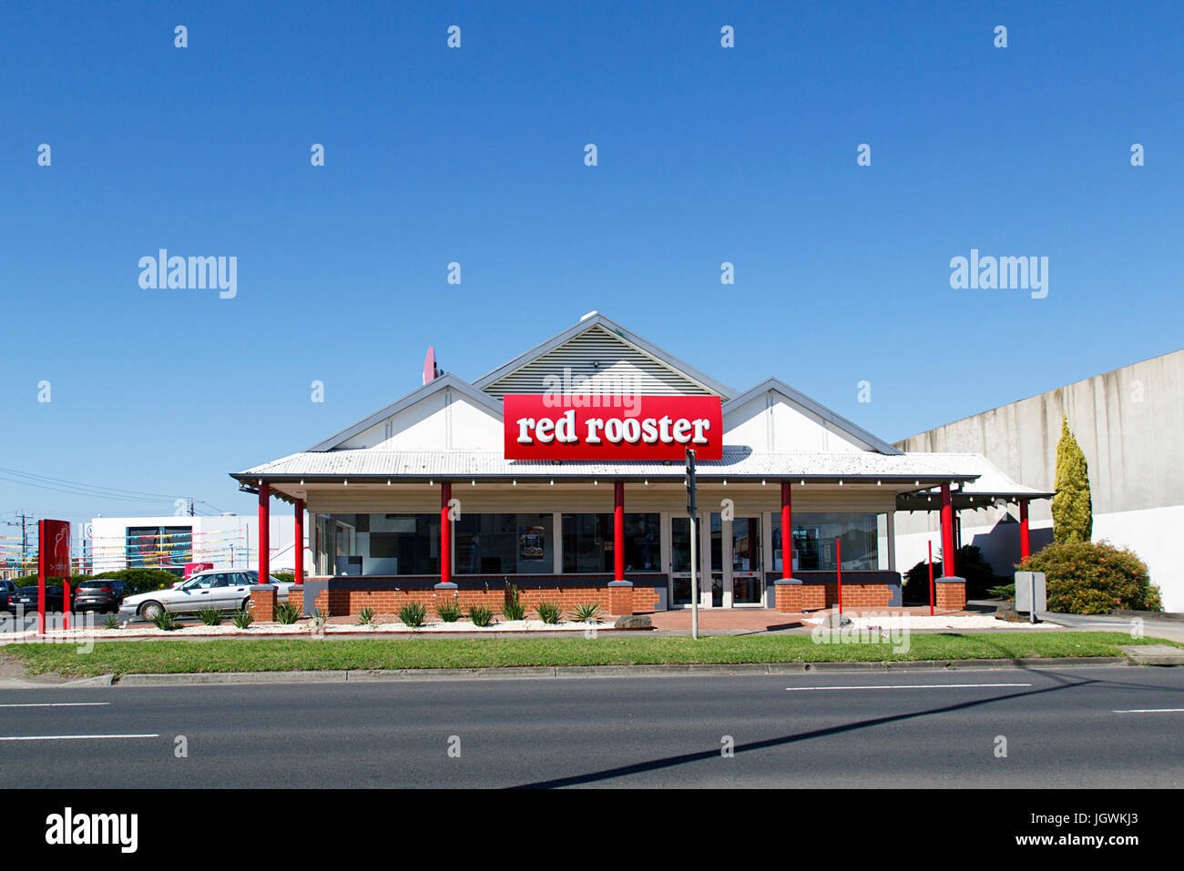 Red rooster restaurant hi-res stock photography and images - Alamy