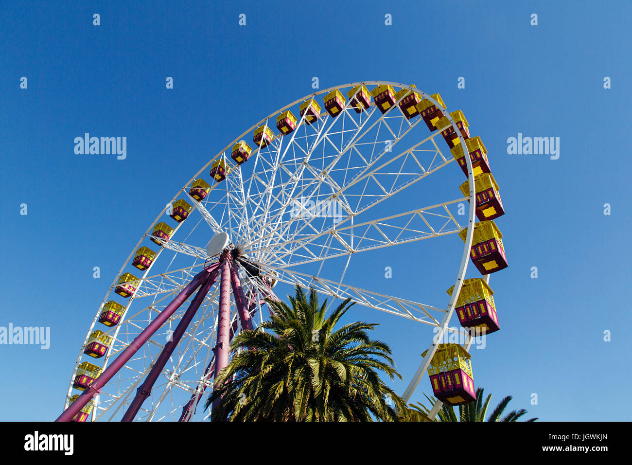 Ferris Wheel at Geelong, Victoria Stock Photo - Alamy