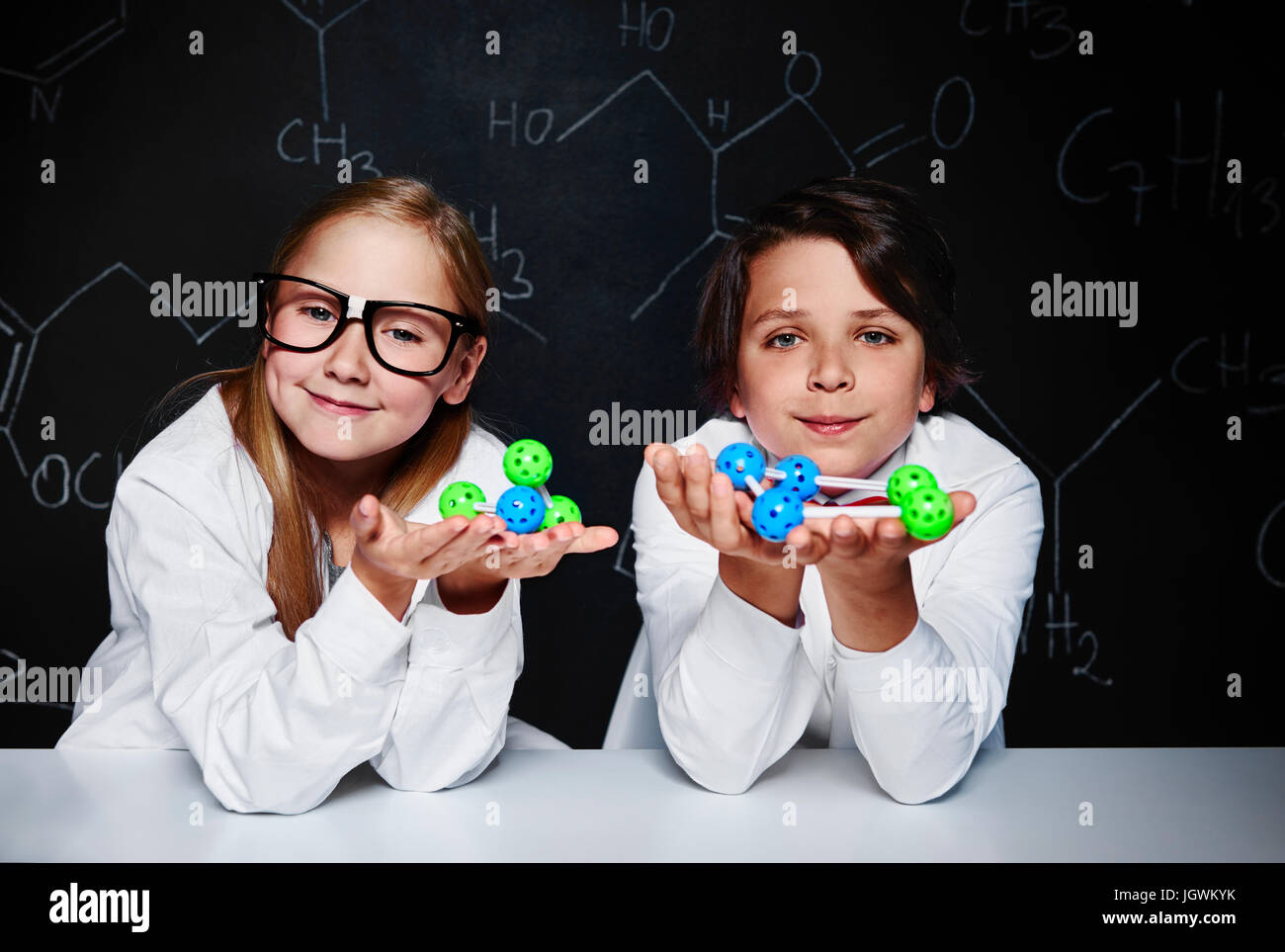 Portrait of two excellent students Stock Photo - Alamy