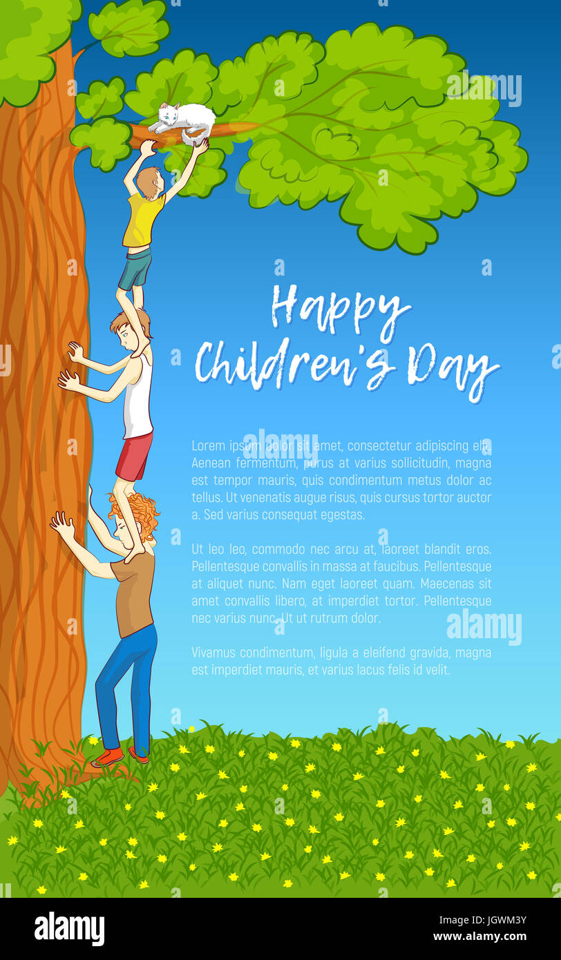 Teamwork Poster Kids