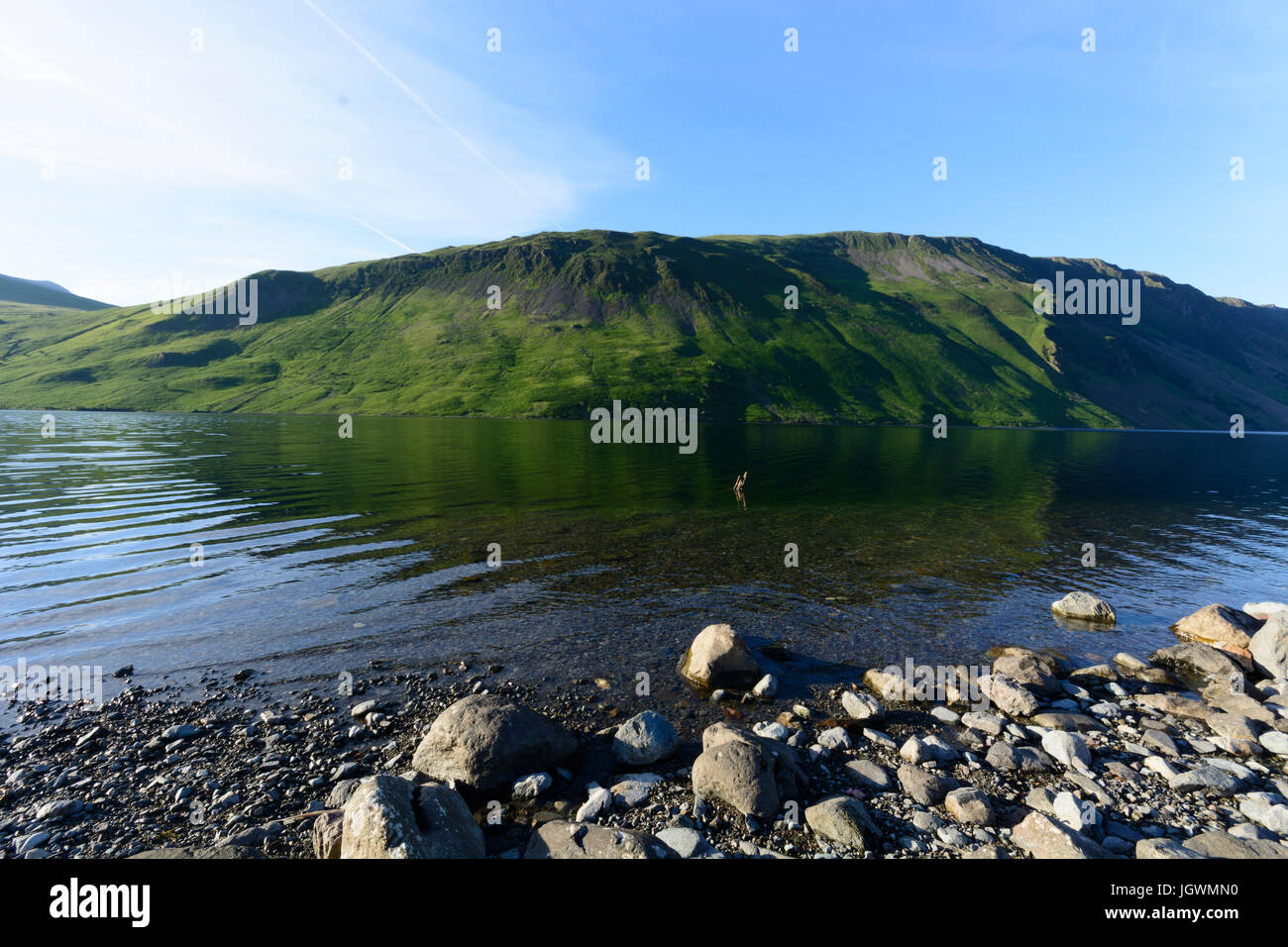 The Screes at Wast Water, Wasdale, Lake District Stock Photo - Alamy