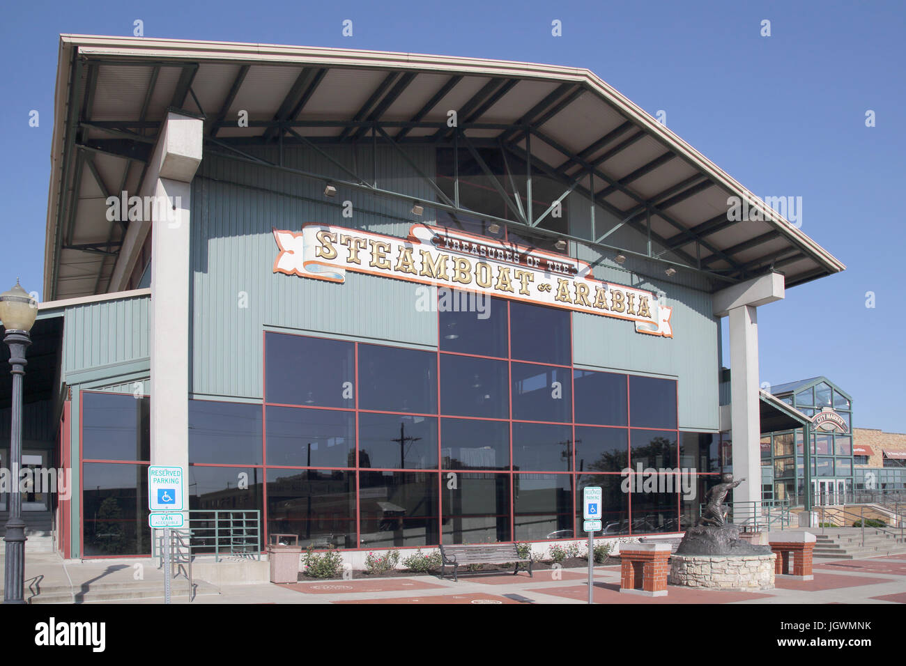 steamboat arabia museum in kansas city kansas Stock Photo - Alamy