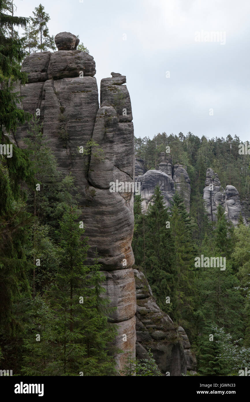 Adršpach-Teplice Rocks, Adršpach, Czechia Stock Photo - Alamy