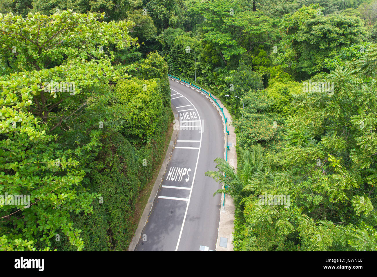 Curving street scene hi-res stock photography and images - Alamy