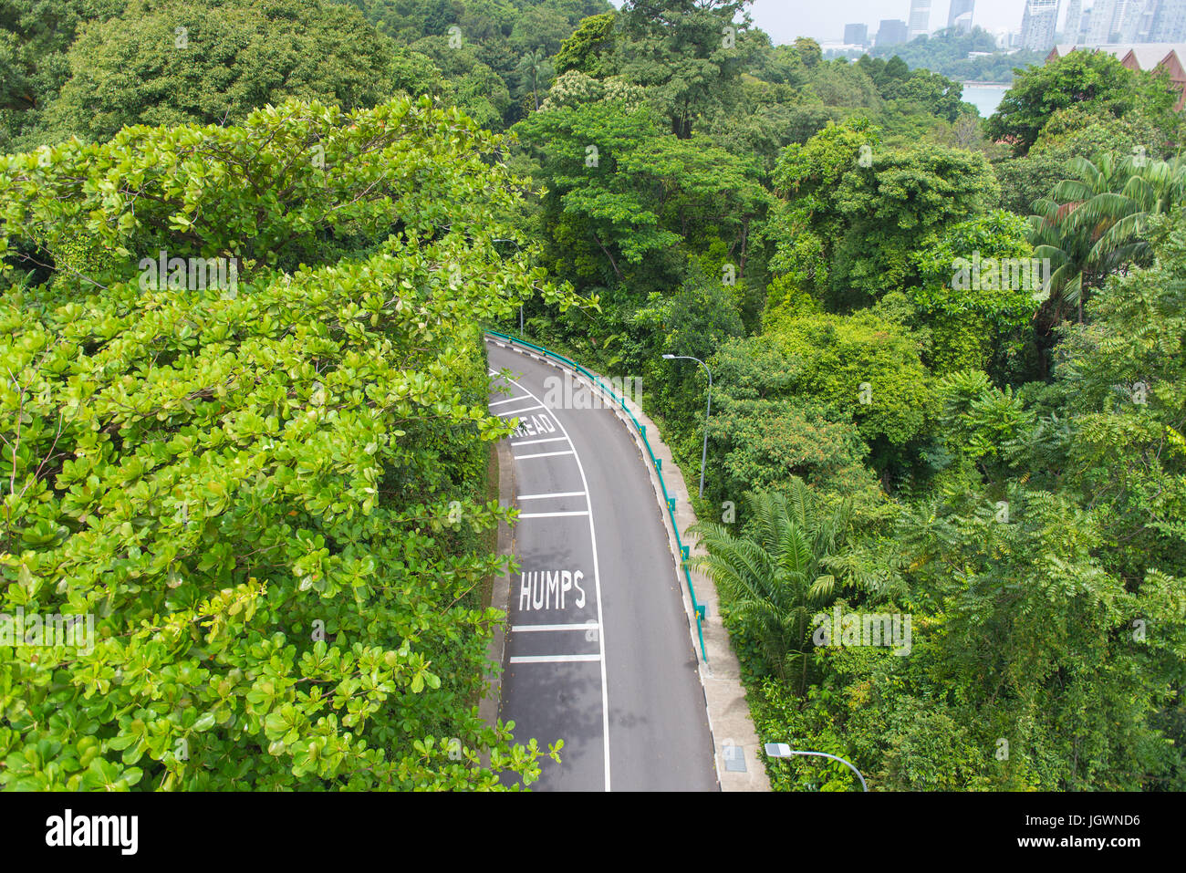 Curving street scene hi-res stock photography and images - Alamy