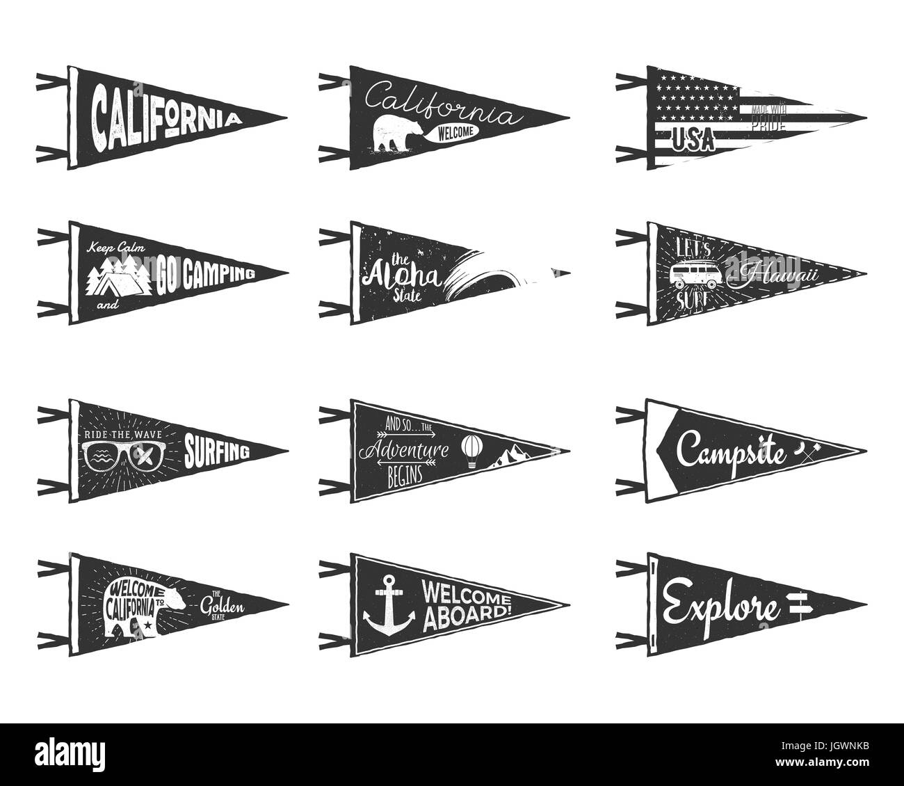 American flag on tee shirt Black and White Stock Photos & Images - Alamy