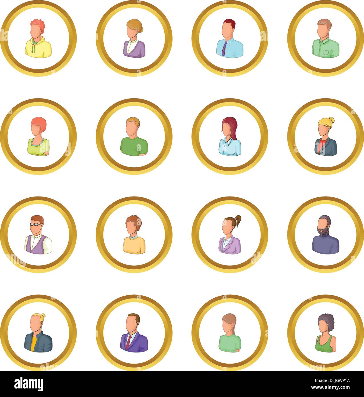 Human resources icon cartoon style Stock Vector Images - Alamy