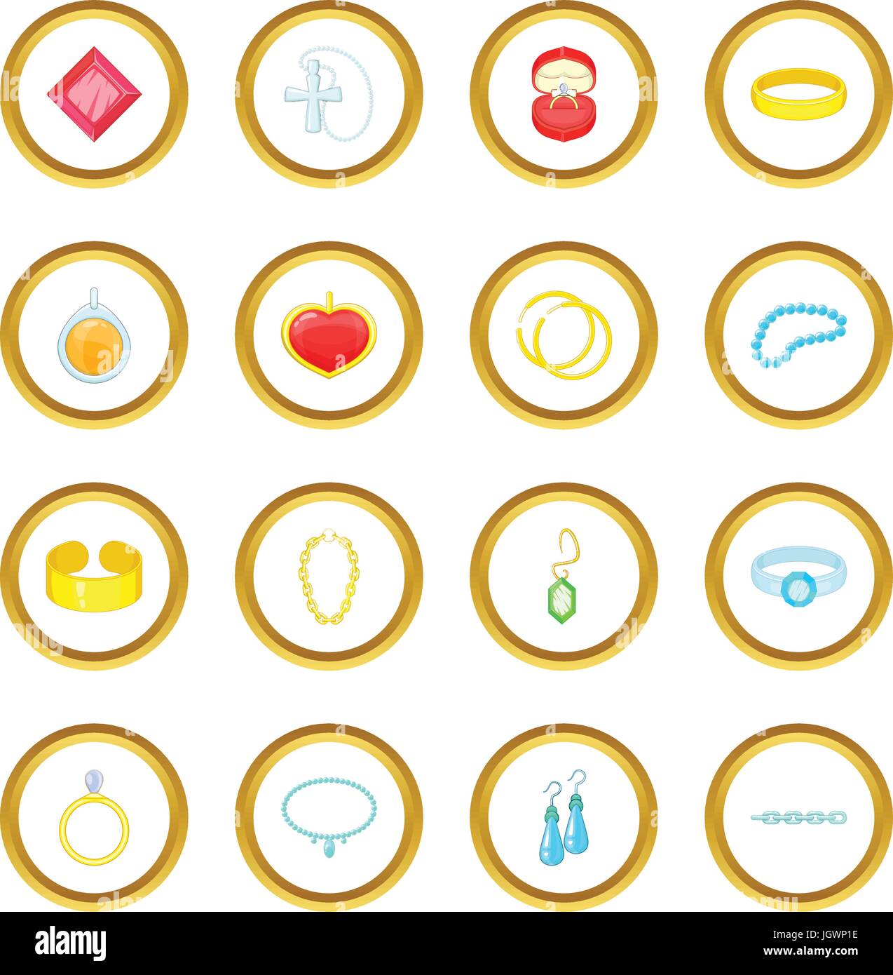 Bangle bracelet cartoon Stock Vector Images - Alamy