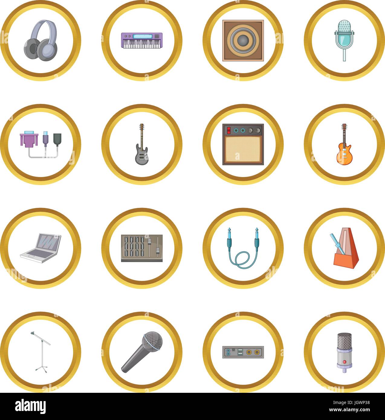 Software synthesizer Stock Vector Images - Alamy