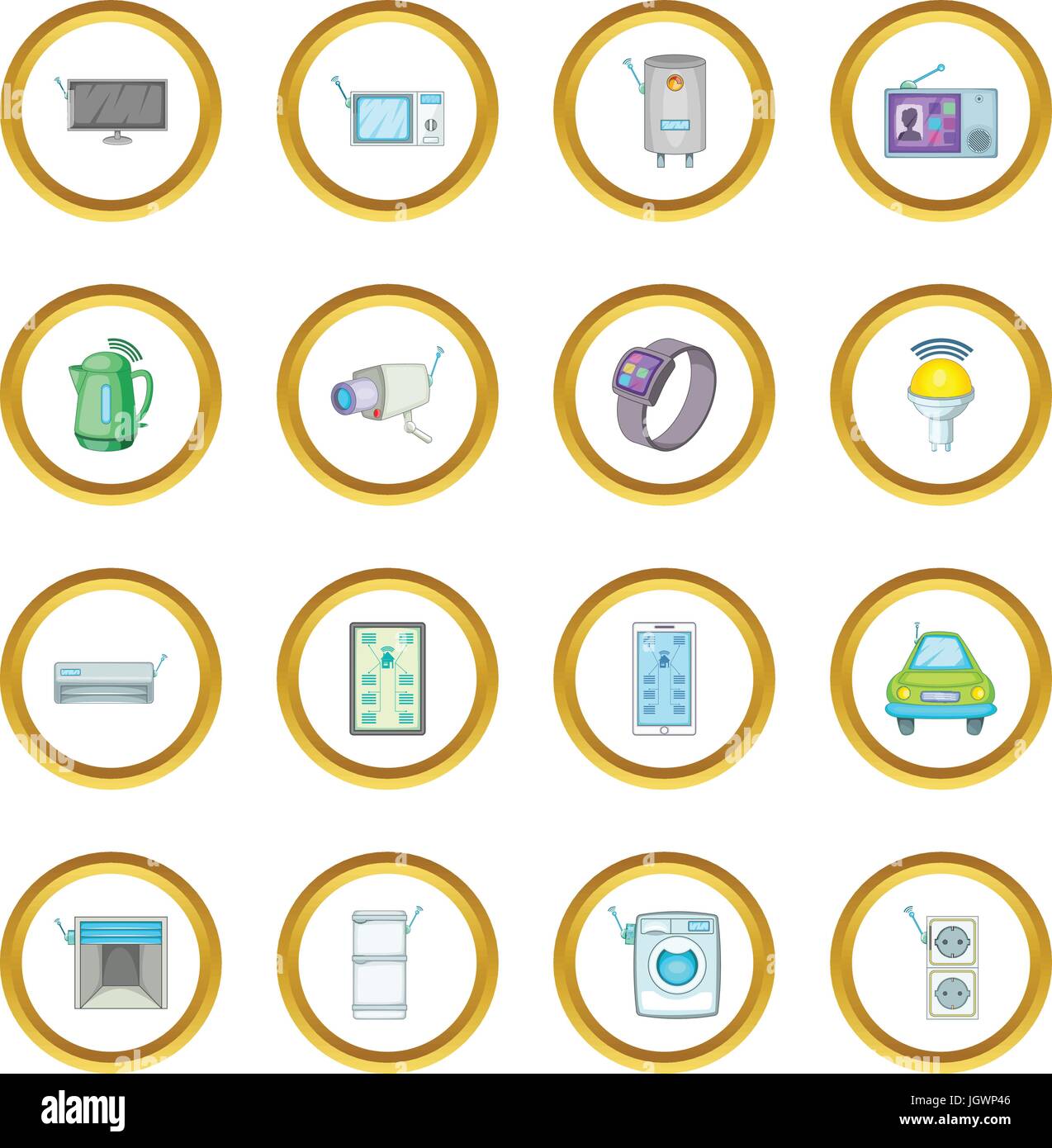 Smart home system icons circle Stock Vector Image & Art - Alamy Smart home system icons circle Stock Vector Image & Art - Alamy