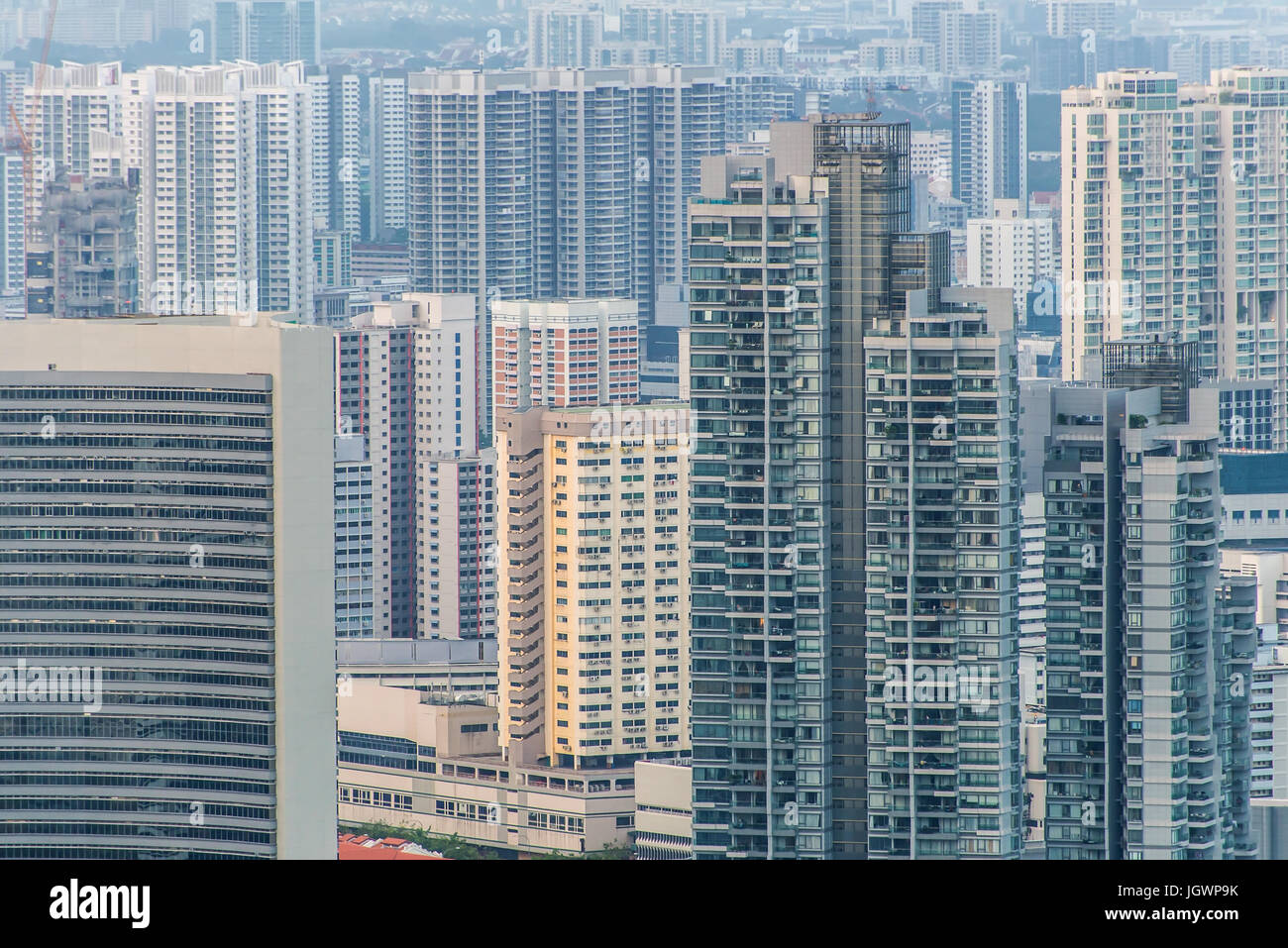 Contemporary Architecture Office Building In The City, Perspective ...