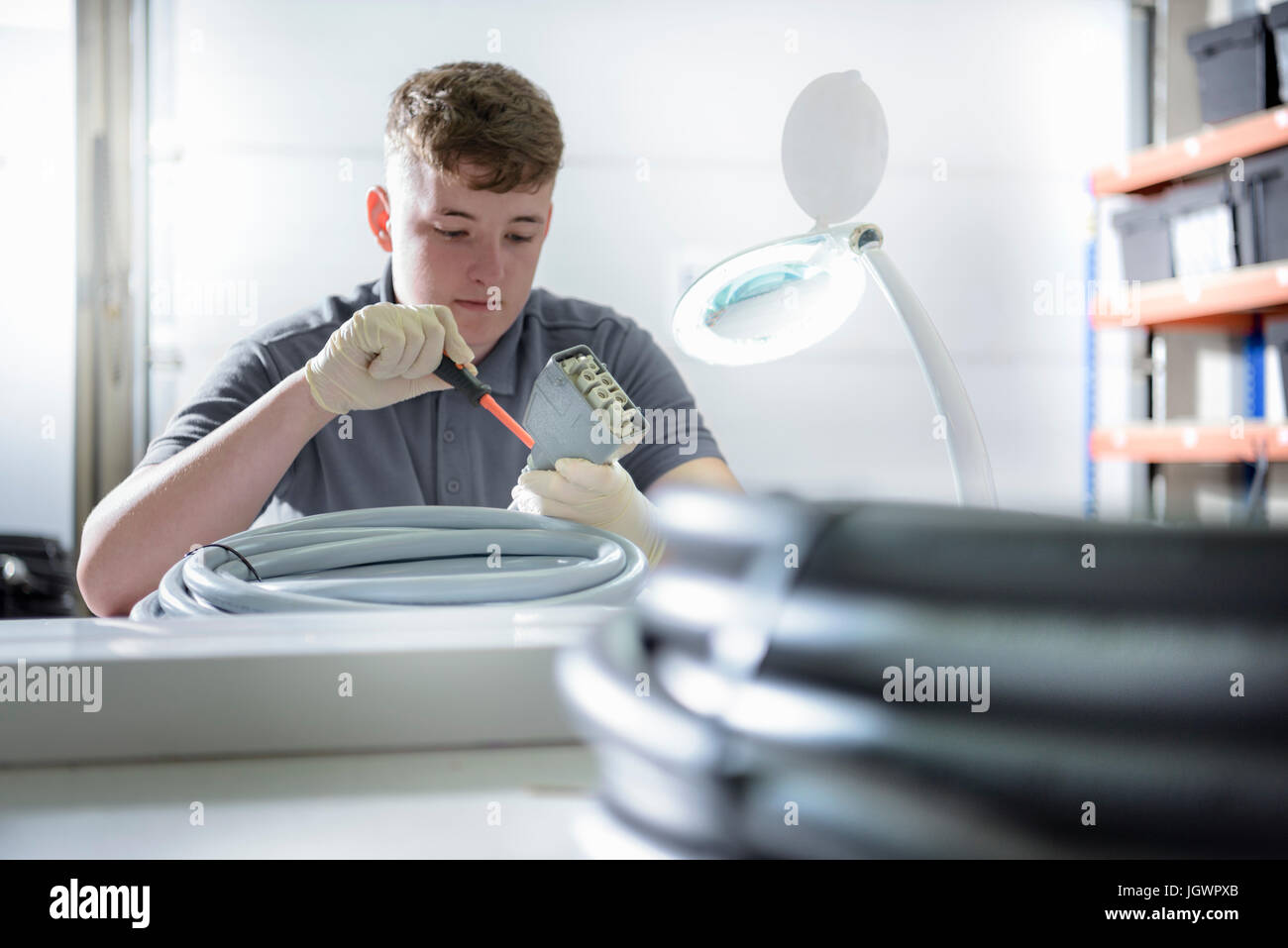 Cable plant hi-res stock photography and images - Alamy