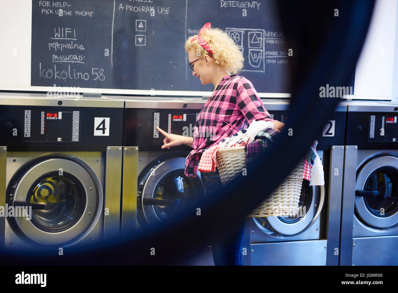 Washing machine buttons hi-res stock photography and images - Alamy