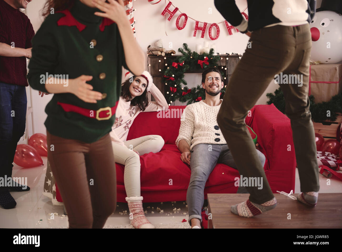 Table dancing hi-res stock photography and images - Alamy