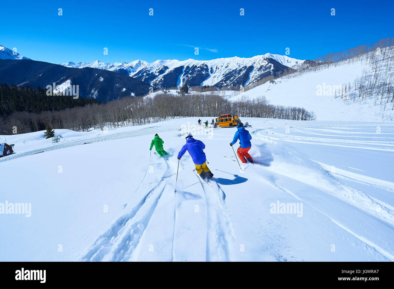 Aspen ski slope hi-res stock photography and images - Alamy