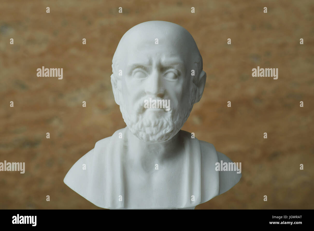 Statue of Hippocrates,ancient greek physician Stock Photo - Alamy