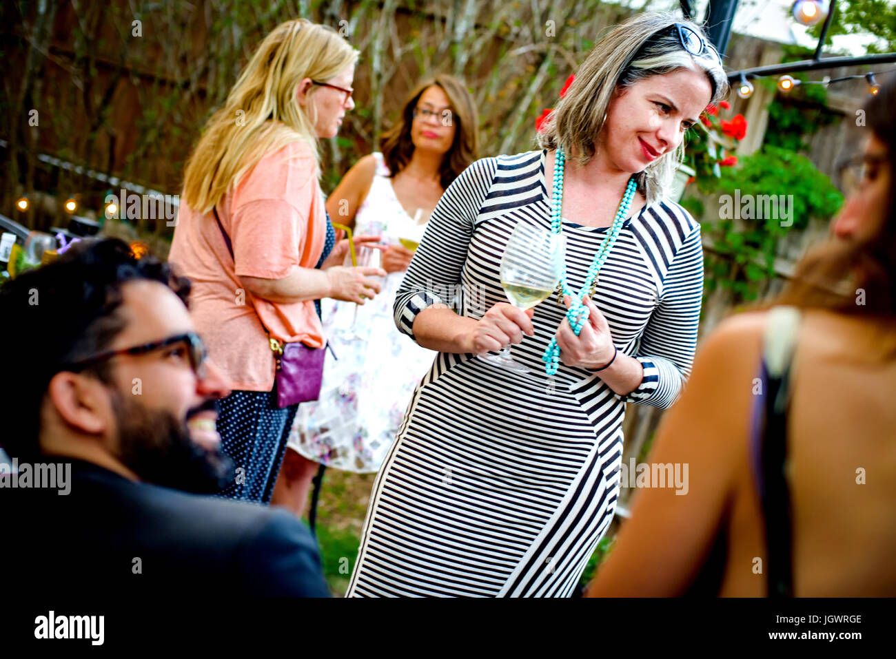 Party Women Socializing