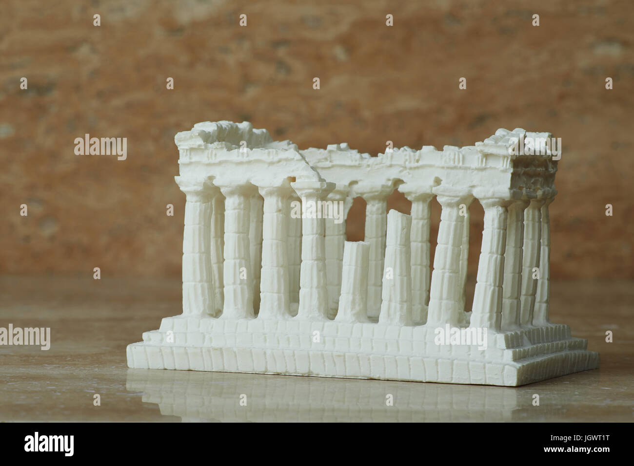 Parthenon statue of Acropolis in Athens Stock Photo - Alamy