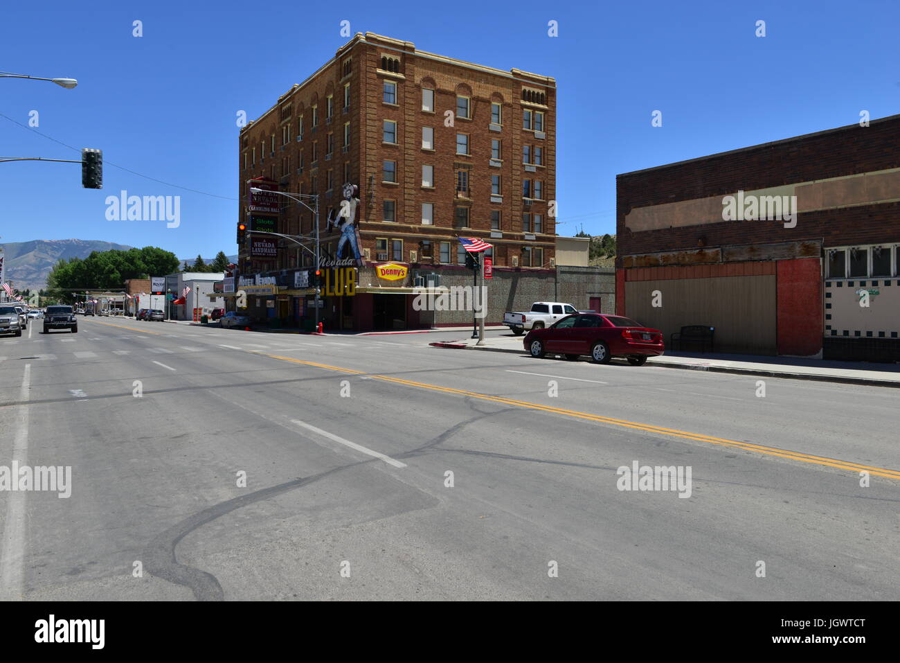 The town of Ely in Nevada, USA Stock Photo - Alamy