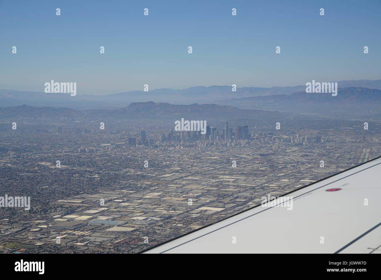 Aerial shot los angeles hi-res stock photography and images - Alamy