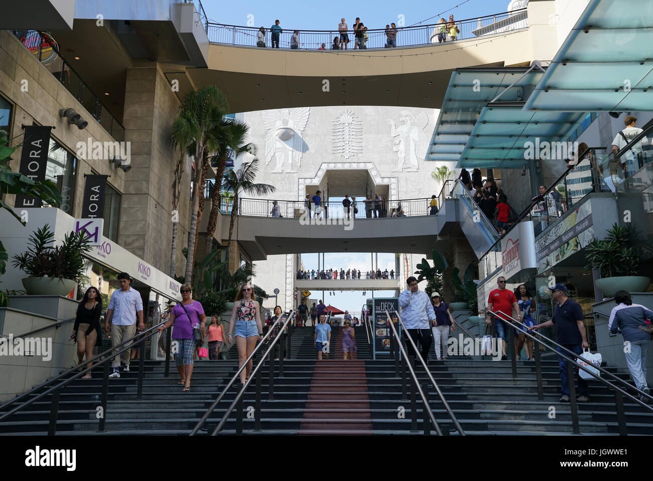 Los Angeles, California, USA: Hollywood and Highland Center on ...