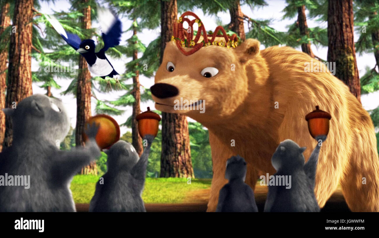 ALPHA AND OMEGA: JOURNEY TO BEAR KINGDOM, from left, Magpie (voice: G.K ...