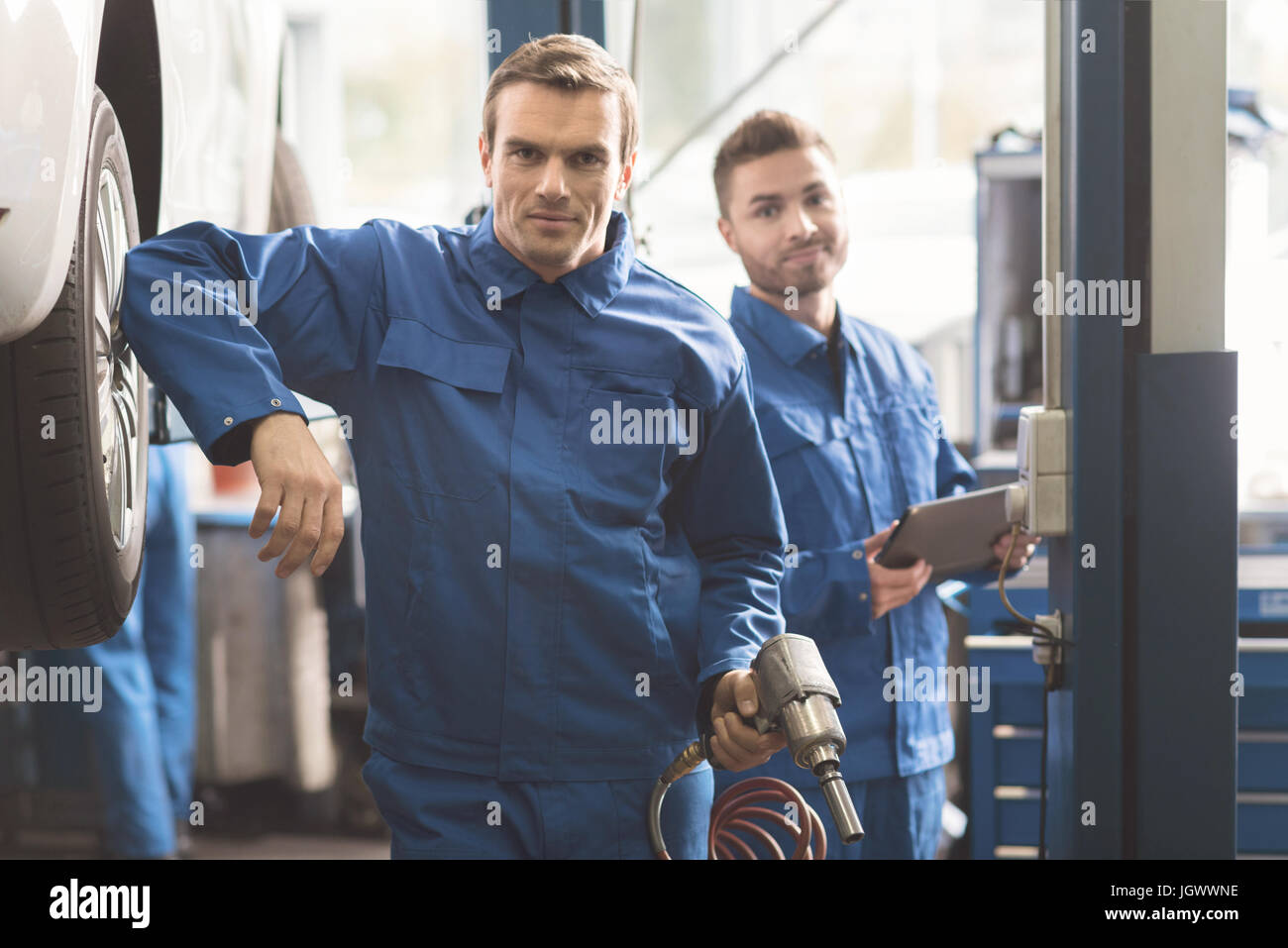 Our own workshop. Experienced successful hardworking mechanics doing ...