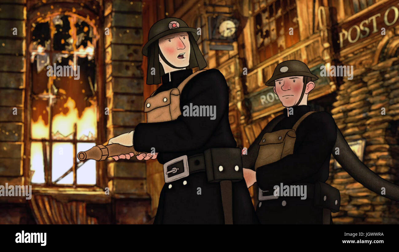 ETHEL & ERNEST, from left, Ernest (voice: Jim Broadbent), fireman ...