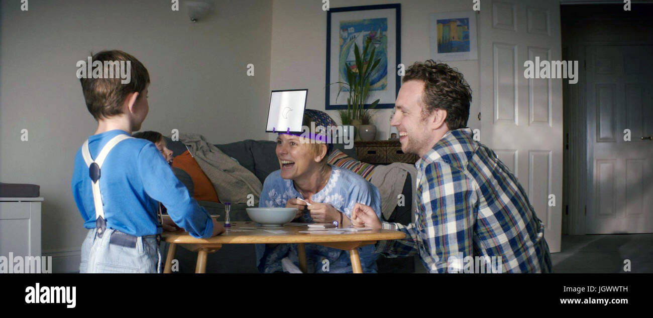 MUM'S LIST, l-r: William Stagg, Matthew Stagg, Emilia Fox, Rafe Spall, 2016. ©Studio Soho Films ...