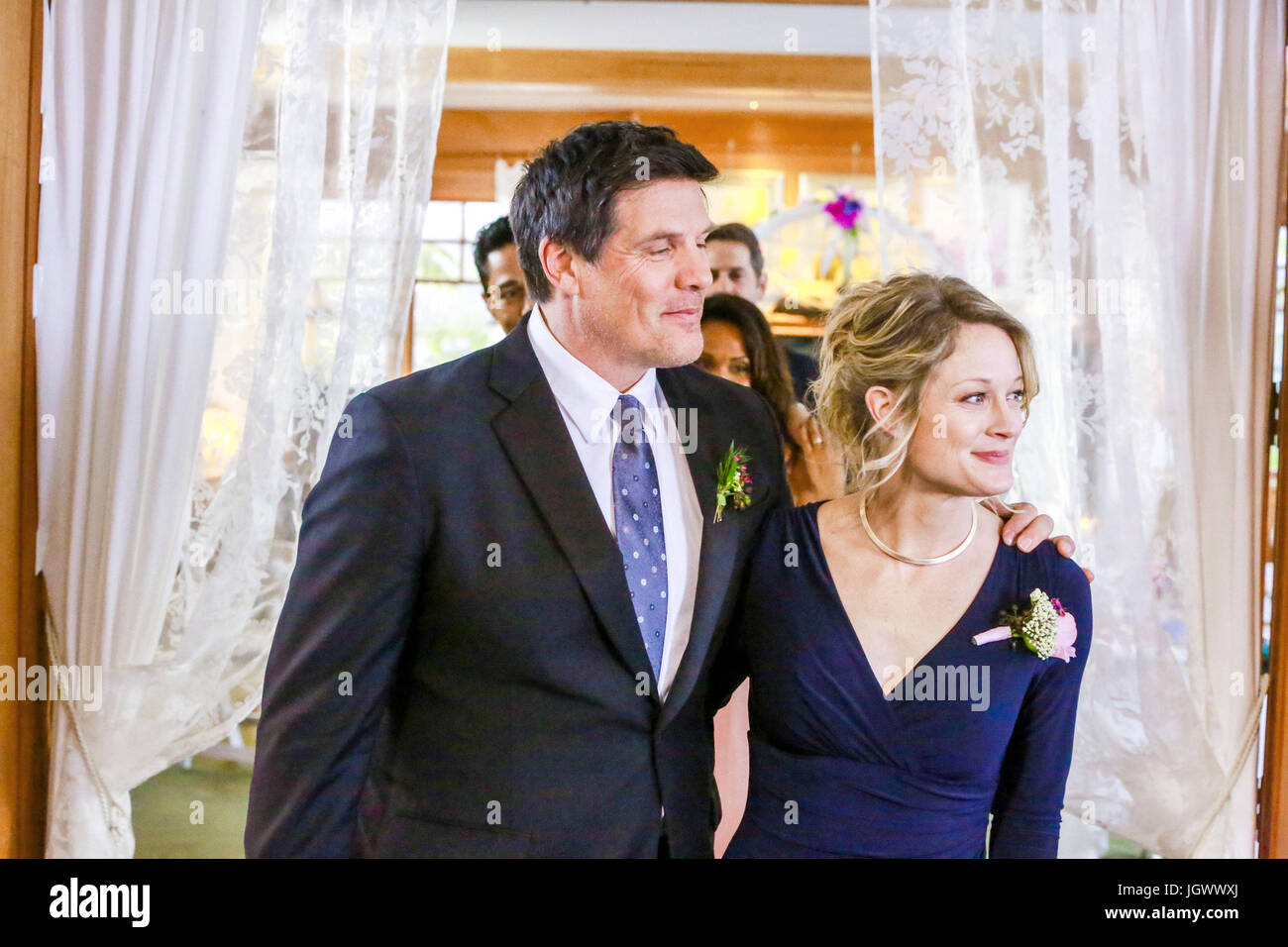 LOVE, AGAIN, from left, Paul Johansson, Teri Polo, aired June 27, 2015 ...