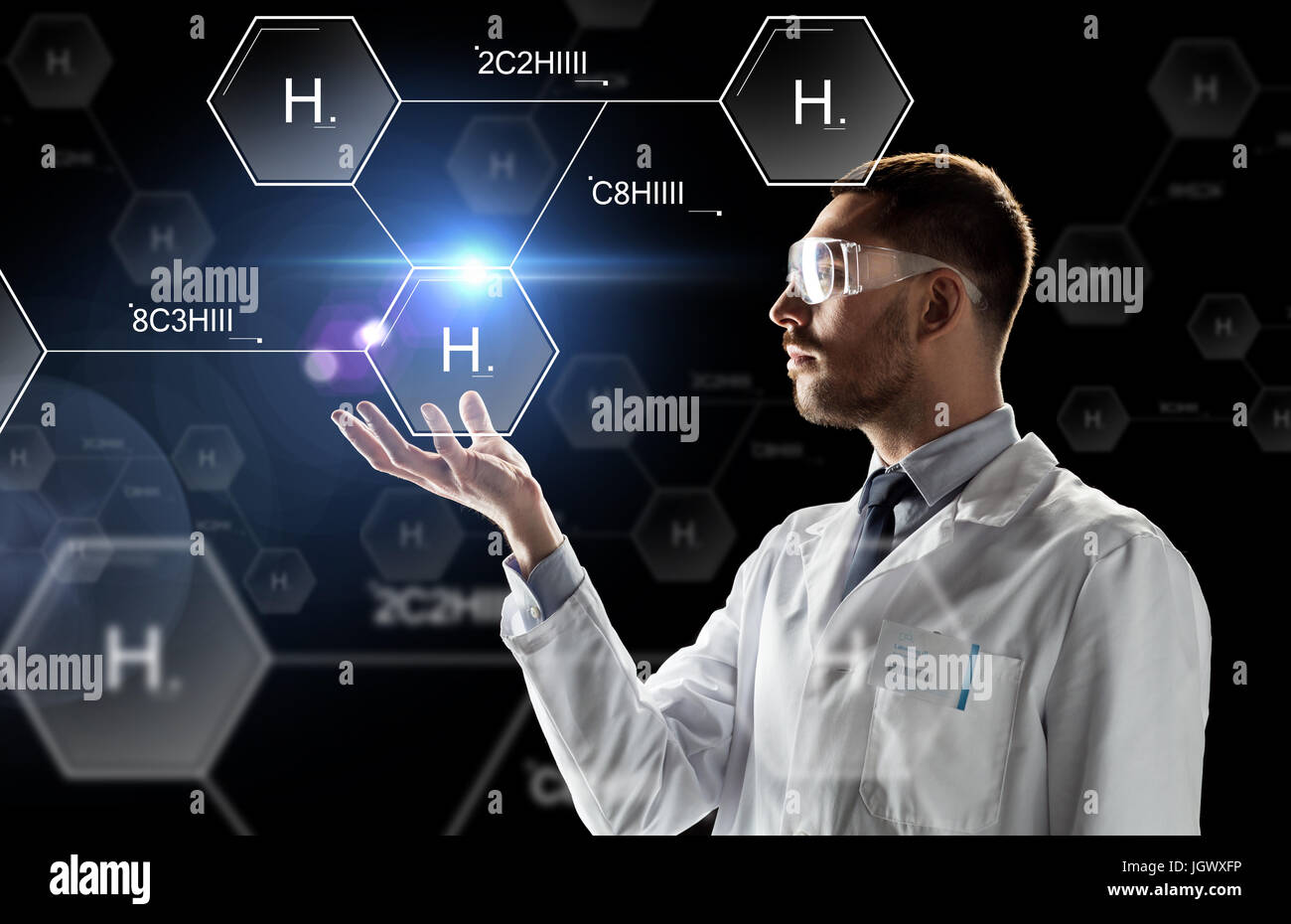 Pharmacology lab and hispanic hi-res stock photography and images - Alamy
