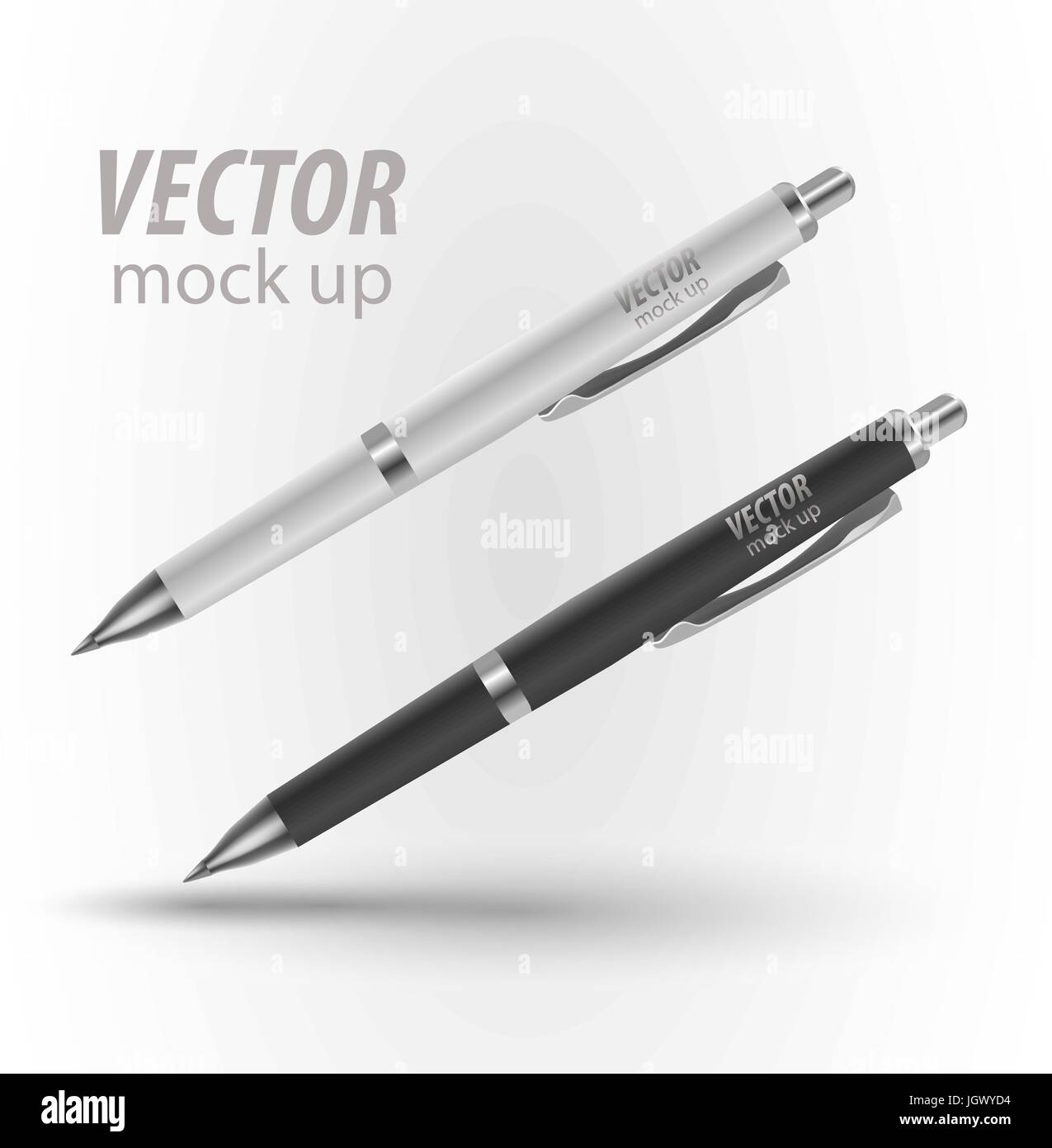 Pen, Pencil, Marker Set Of Corporate Identity And Branding Stationery ...