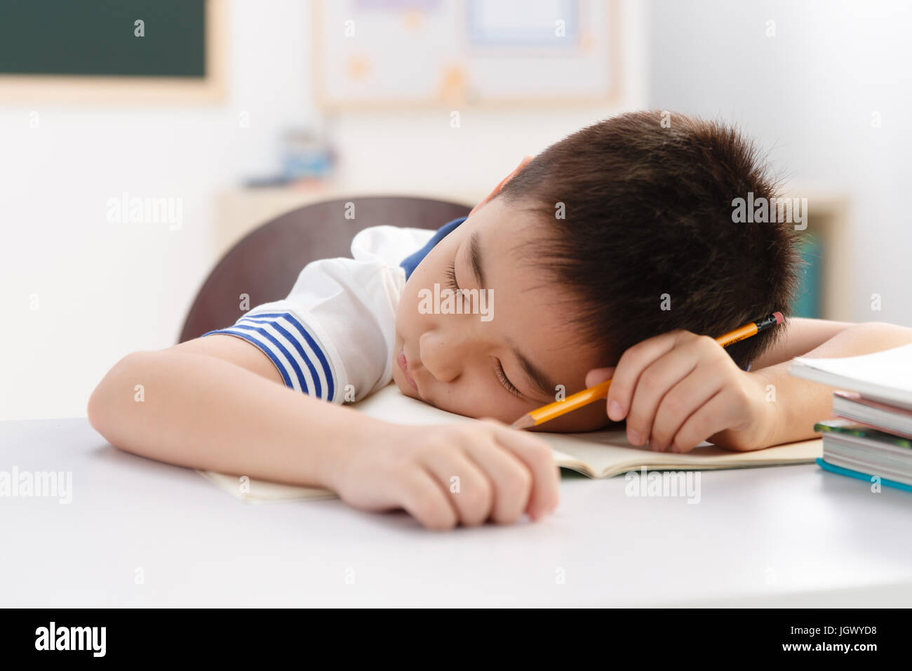 Sleeping Boy Classroom Stock Photos & Sleeping Boy Classroom Stock ...