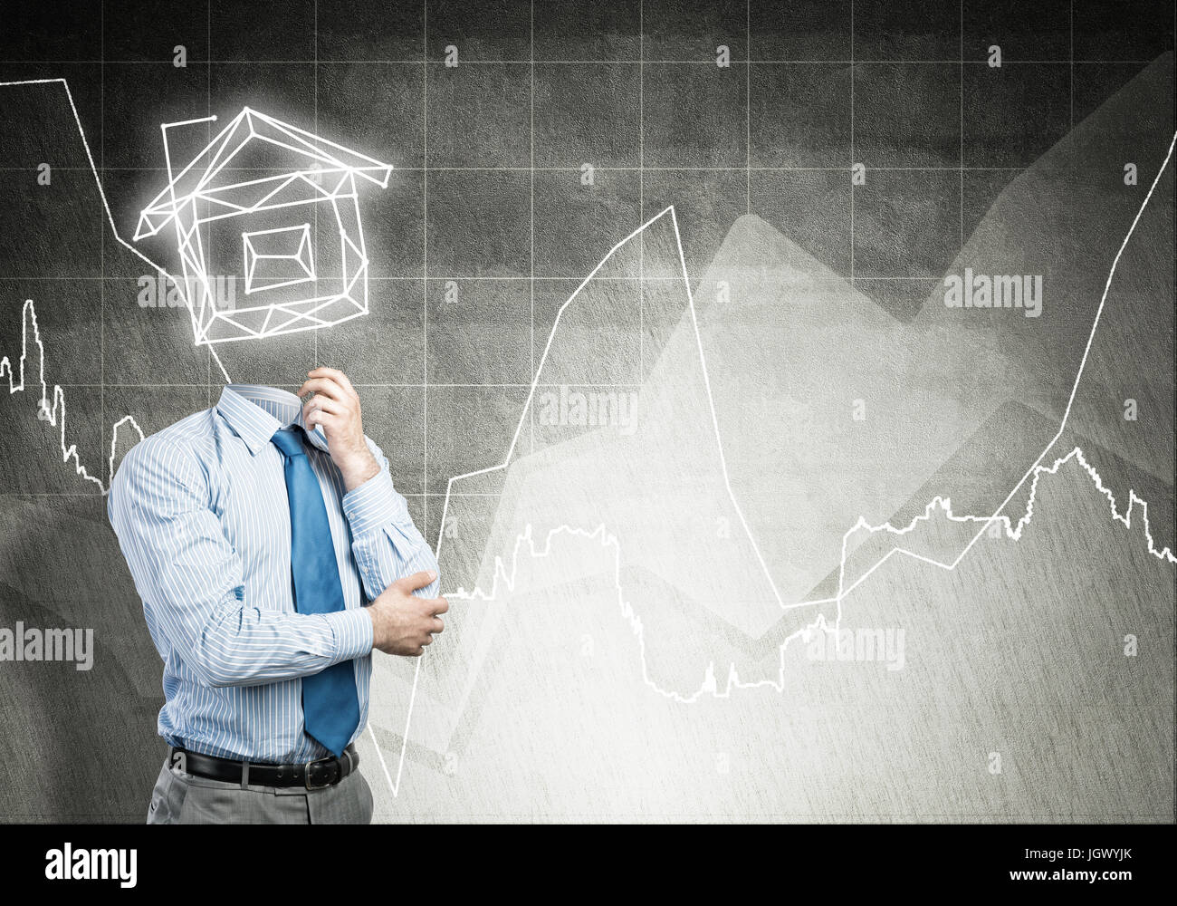 Real estate agent Stock Photo - Alamy