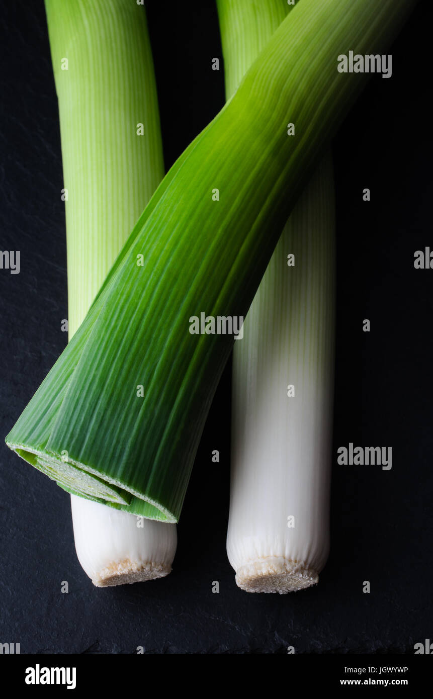 Show leeks hi-res stock photography and images - Alamy