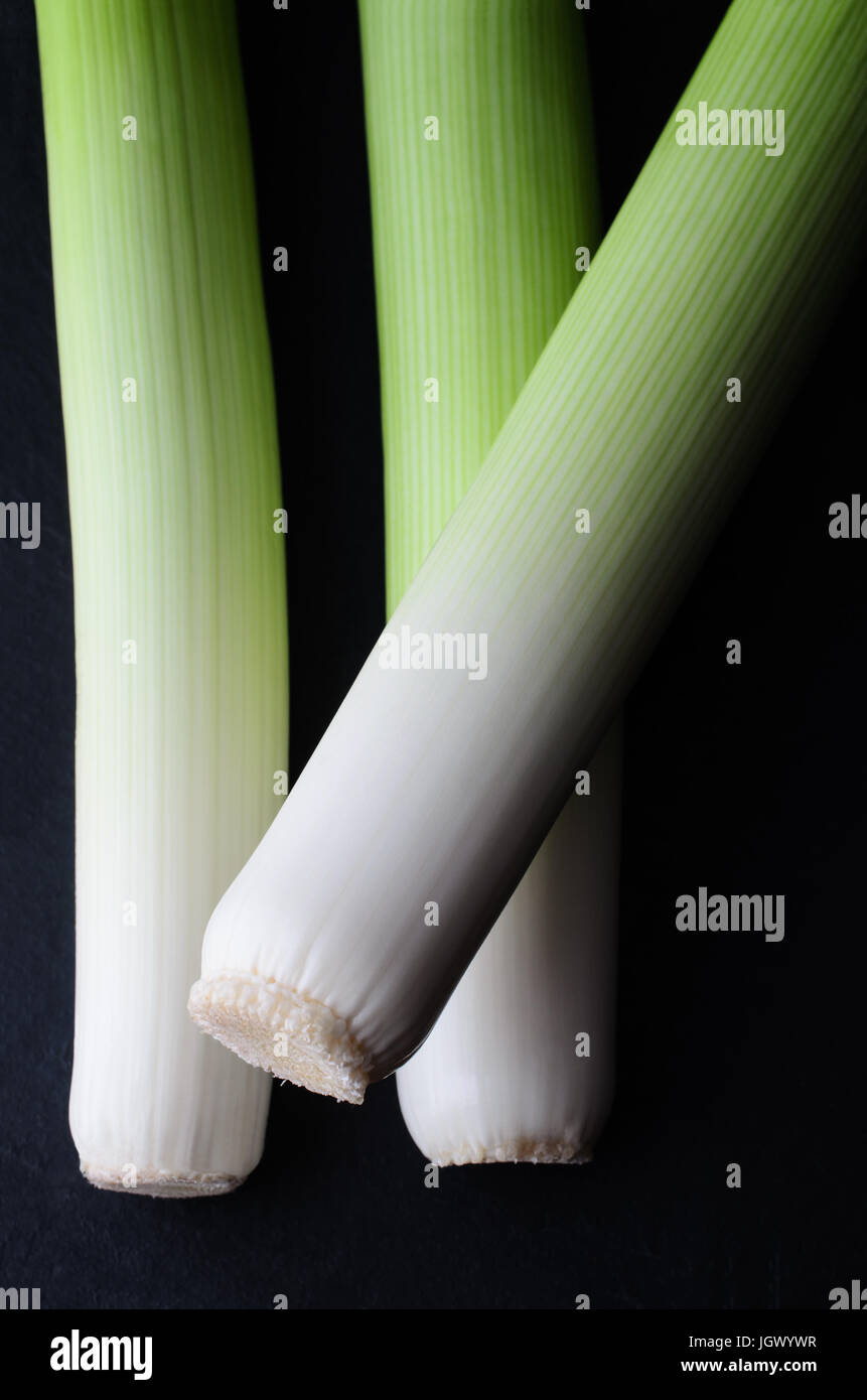 Showing leeks hi-res stock photography and images - Alamy